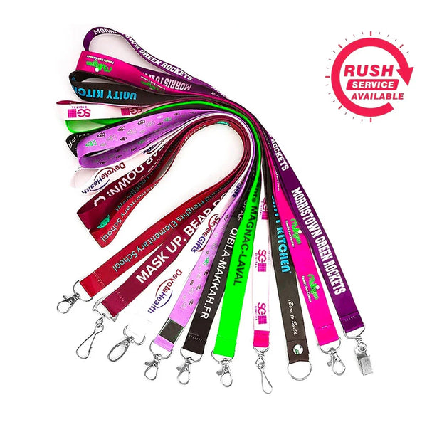 Personalized Full Color Lanyards – Custom Print Supplies LLC